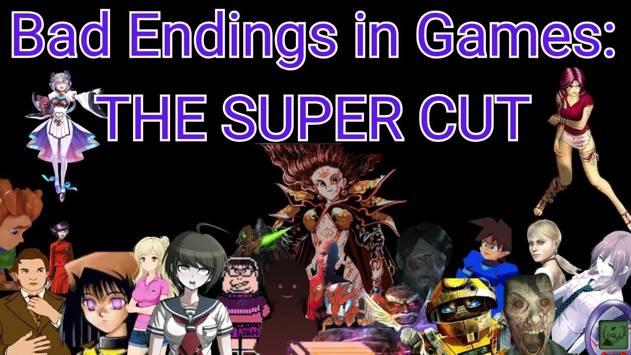 Bad Endings in Games: The Supercut! - YouTube