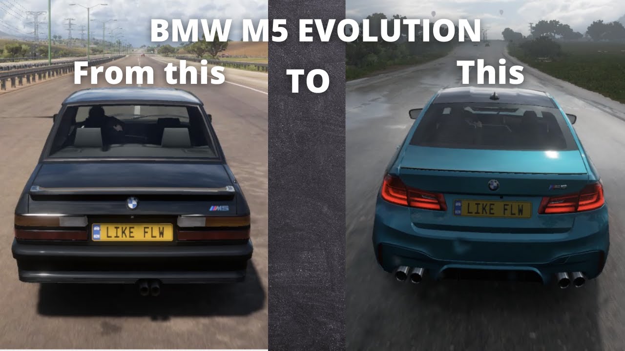 BMW M5 Evolution Top Speed- Forza Horizon 5 - YouTube