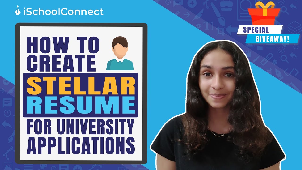 How to create a stellar resume for university applications | Free ...
