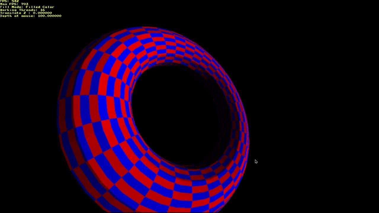 Software 3D with lit perspective correct texture mapping done! (raw 01/21/2024) - YouTube