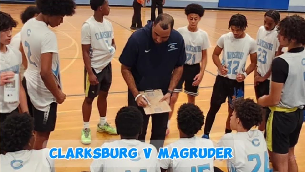 11/20/24 JV Clarksburg v Magruder High School Basketball Scrimmage ...