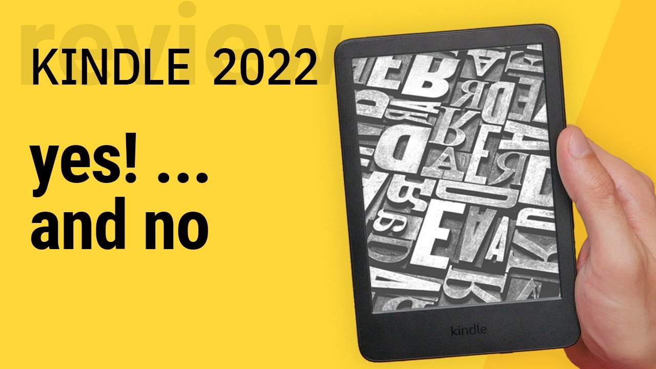 Kindle 2022 REVIEW: The Ultimate Affordable E-Reader? - YouTube
