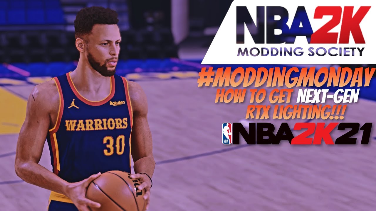 #NBA2K21 Mod Showcase: Next-Gen RTX Lighting, Warriors Rebrand, New ...