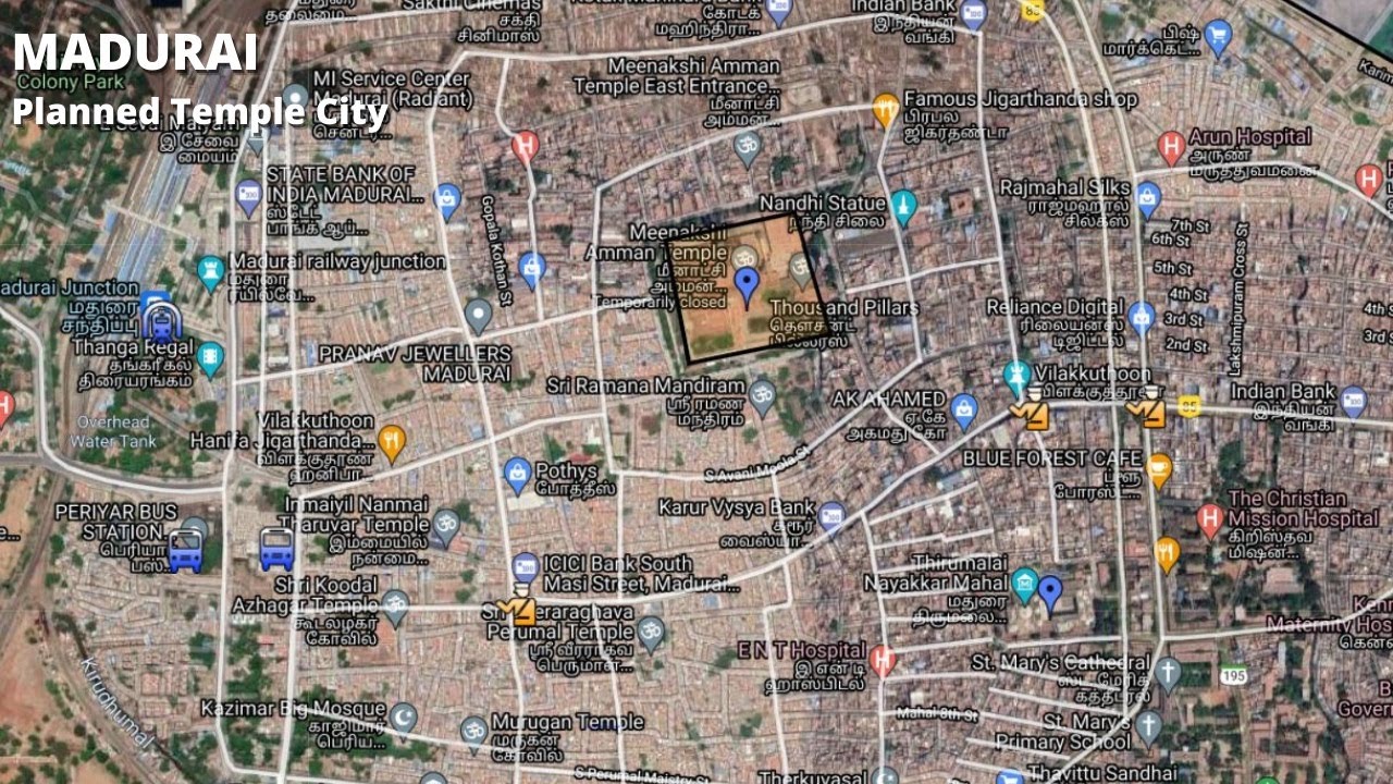 Meenakshi Temple Plan