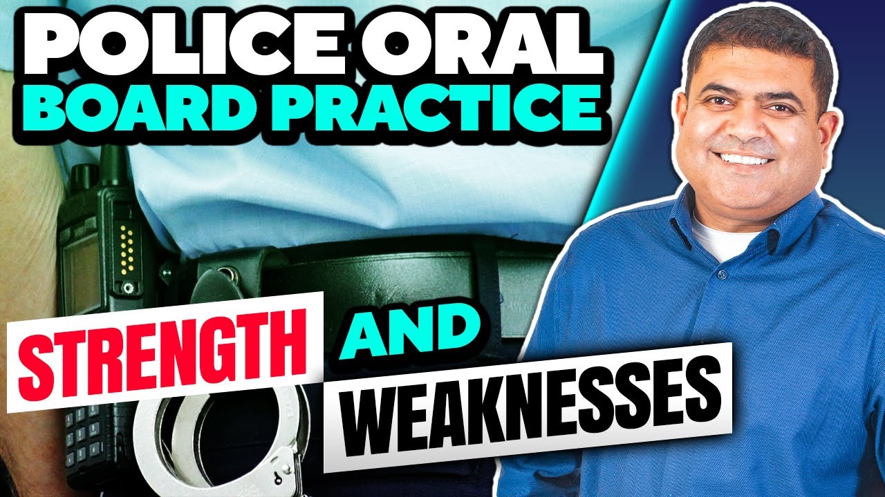 Uncovering the Right Answer to THIS Police Oral Board Question ...