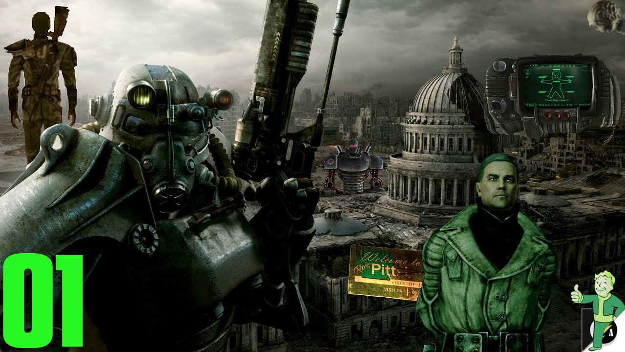 My Friend Plays Fallout 3 For The First Time On Hard Mode! Part 1 - A ...