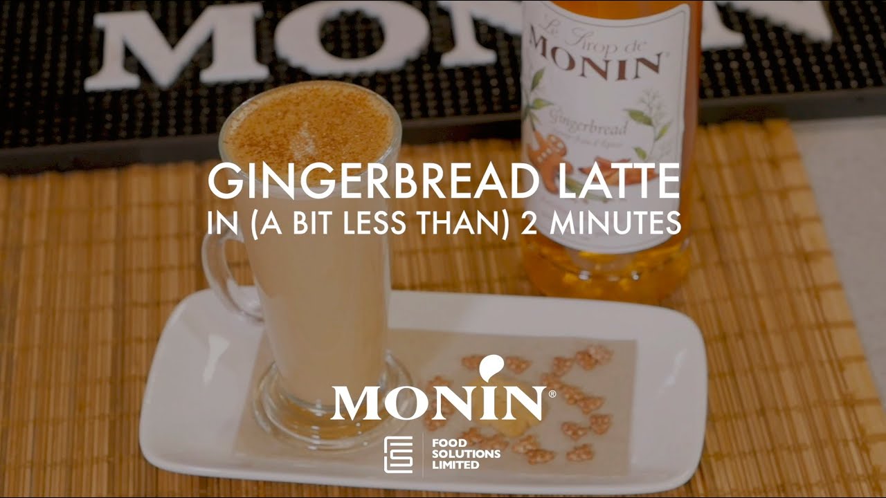 How to: MONIN Gingerbread Latte - YouTube