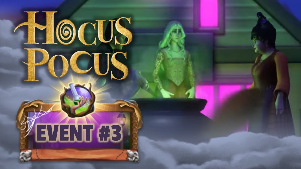 The Sanderson House HOCUS POCUS EVENT #3 | Disney Magic Kingdoms - YouTube