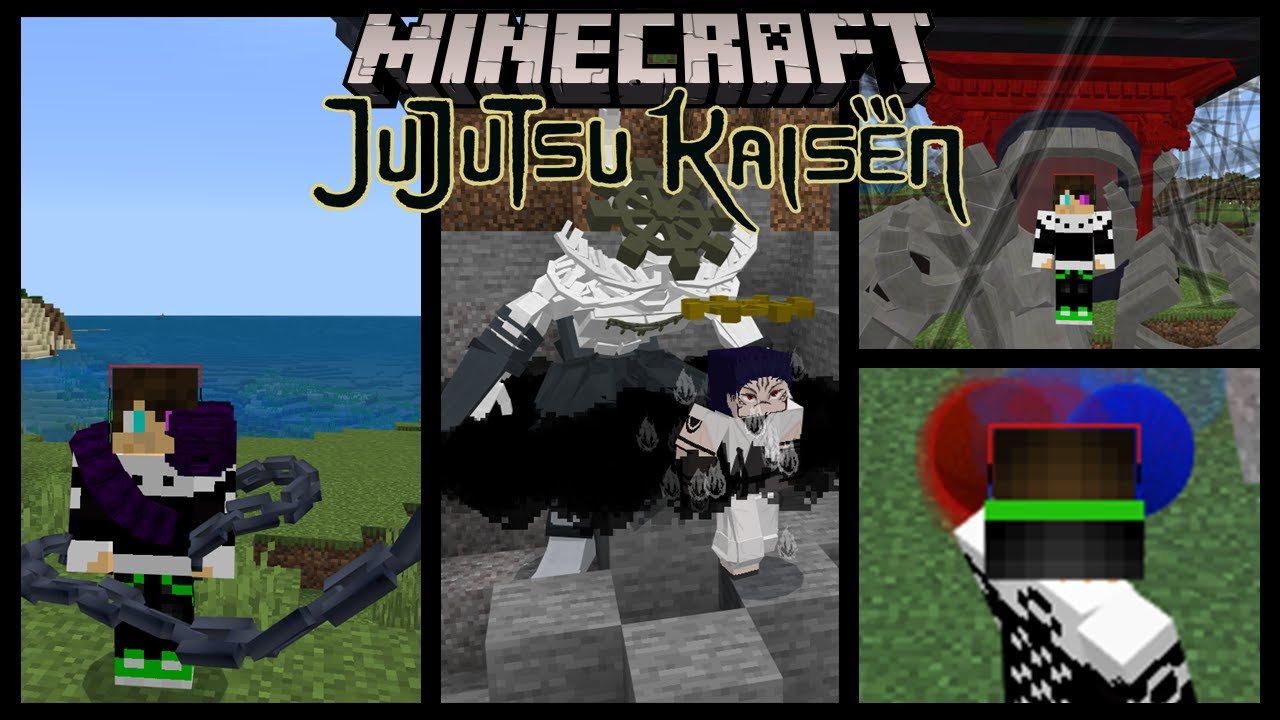 *AWESOME* Low Ru JJK addon! Sukuna, Gojo, Mahoraga... (Minecraft ...