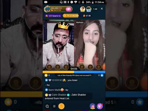 Malang vs maham hot Punishment BIGO live