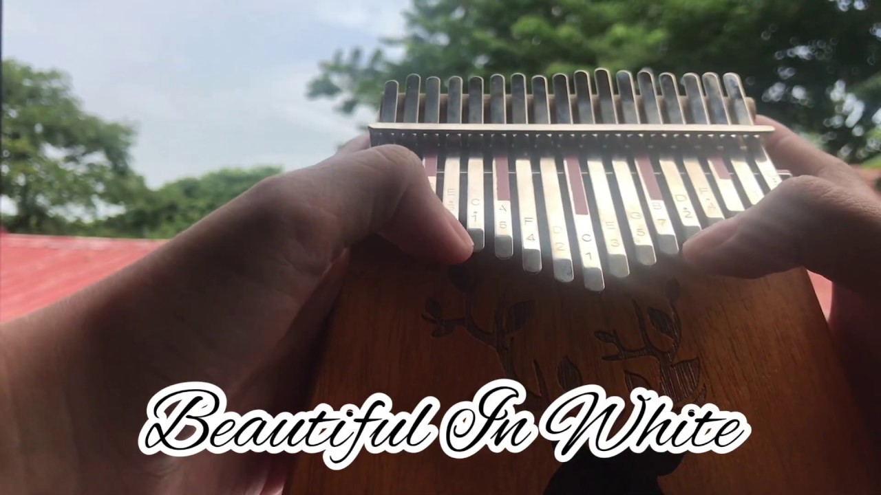 Beautiful In White | Westlife | Kalimba Cover - YouTube