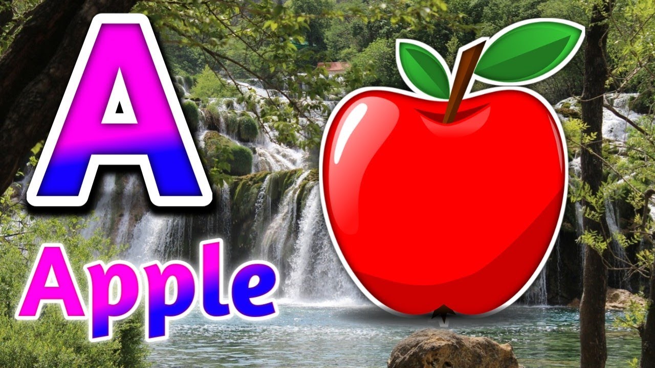 One two three, 1 to 100 counting, ABC, A for Apple, 123 Numbers, learn ...