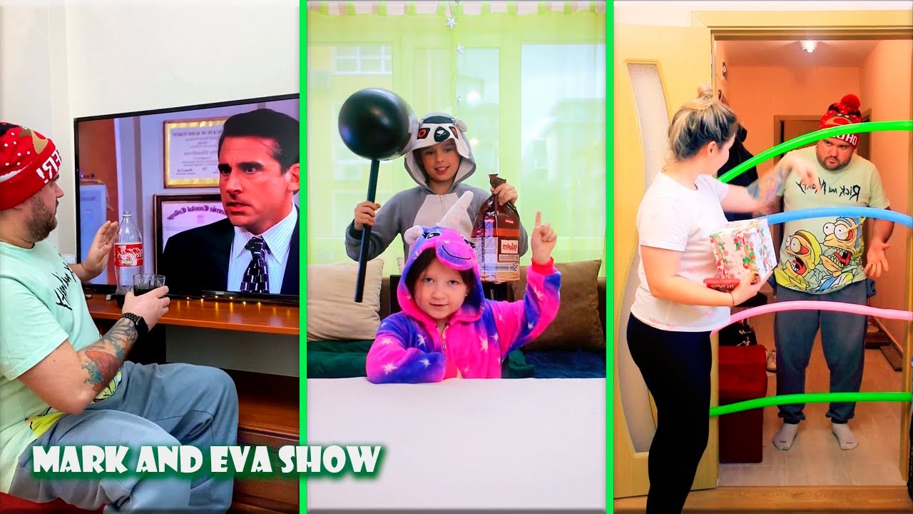 Лучшая коллекция наших видео 🤪😂 by Mark and Eva Show 🥰 - YouTube