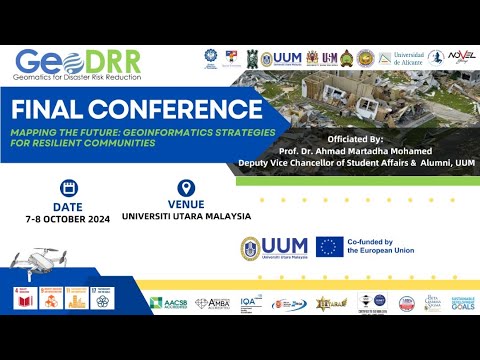 PERSIDANGAN GEOMATICS FOR DISASTER RISK REDUCTION (GeoDRR) 2024 - YouTube