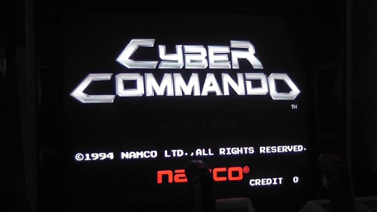 サイバーコマンド namco cyber commando VooDooノーマルモード - YouTube