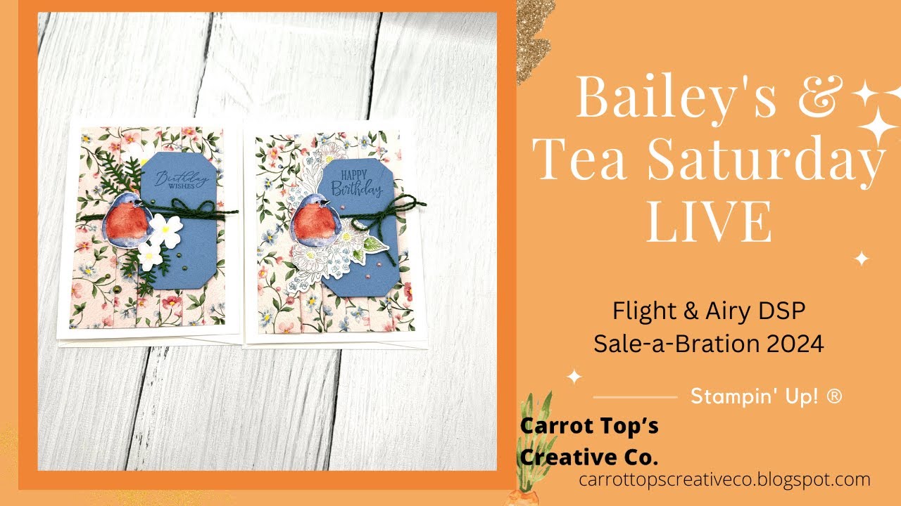 Bailey's & Tea Saturday - Jan.27.24 - Flight & Airy DSP - YouTube