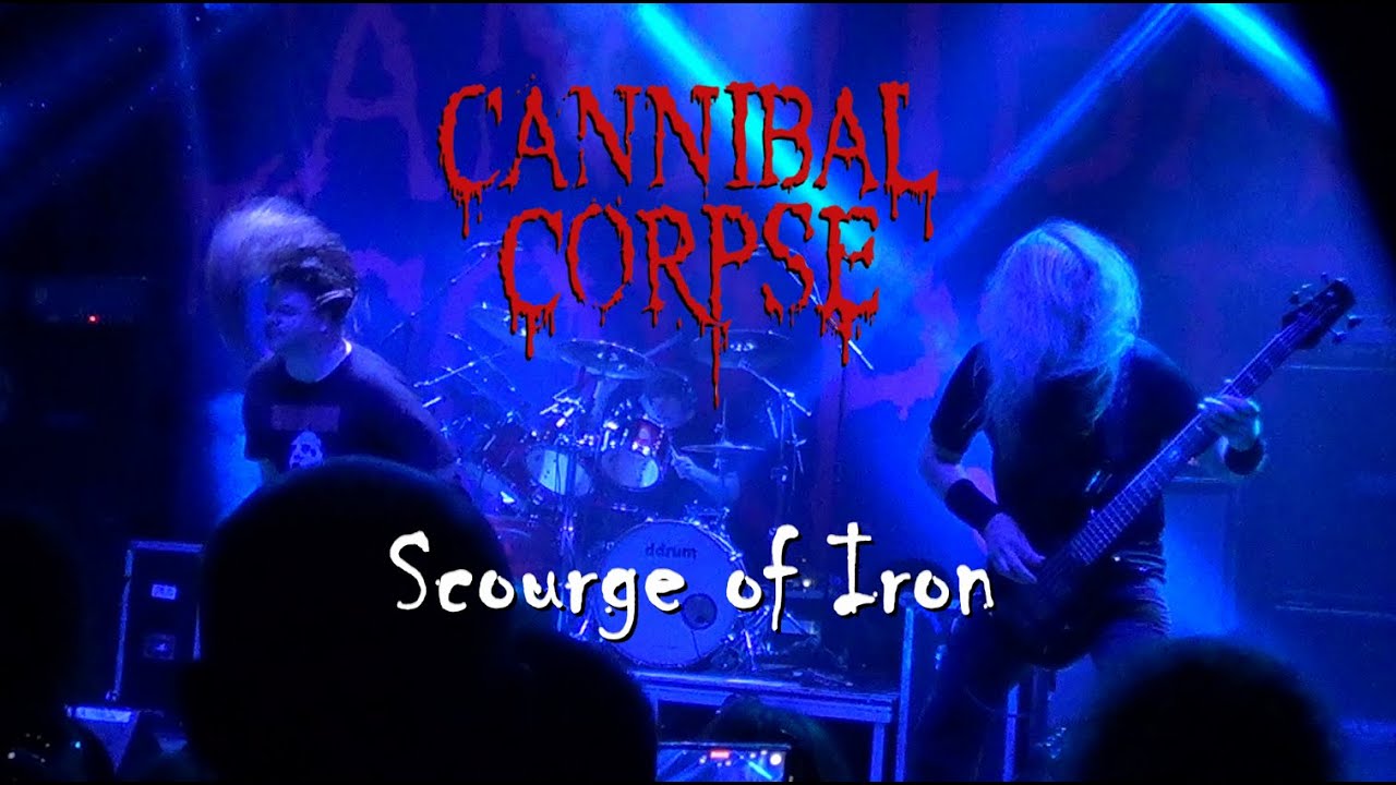Cannibal Corpse - Scourge of Iron - Live at Trädgårn Göteborg, European ...