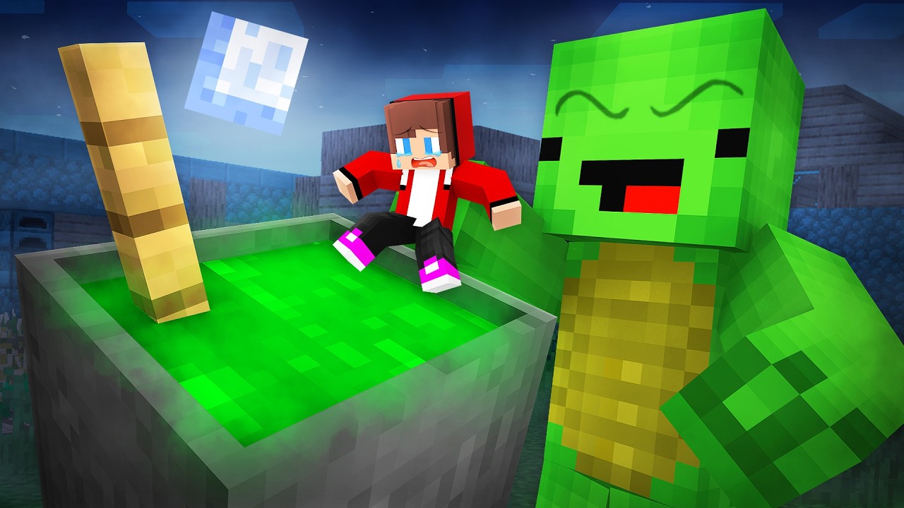 Why Evil Mikey Boiled JJ in Poison Potion in Minecraft Maizen ? - YouTube
