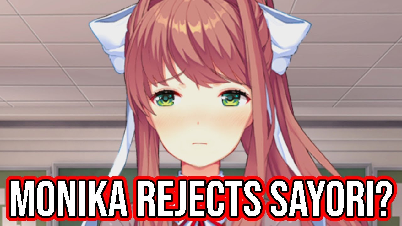 Monika Rejects Sayori!!!! | DDLC MOD | Turquoise Part 10 - YouTube