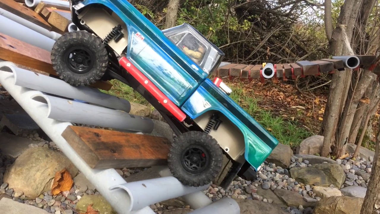 Axial SCX10ii Honcho chassis w/ Proline C10 Body 10/24/19 - YouTube