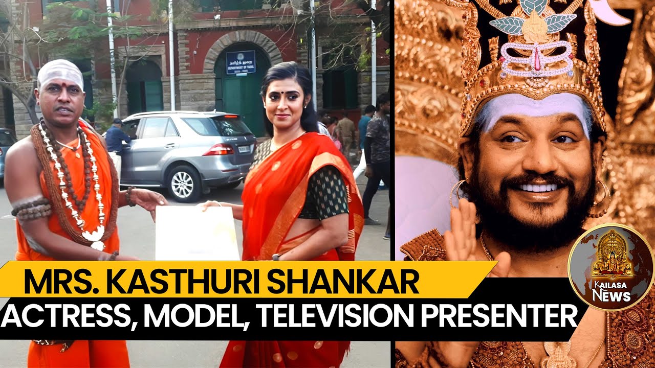 #Chennai Mrs. Kasthuri Shankar: Actress, Model, and Television ...