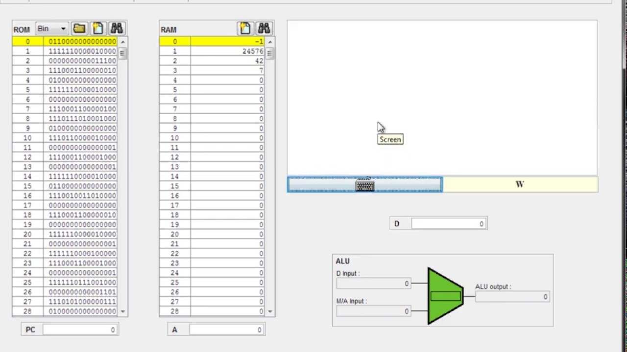 fill.hack written in pure machine language - YouTube