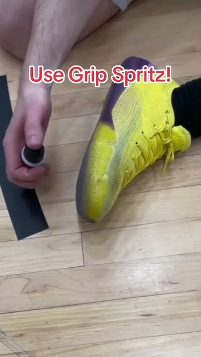 Your basketball shoes before and after Grip Spritz! #basketball #basketballshoes #bball #hooper ...