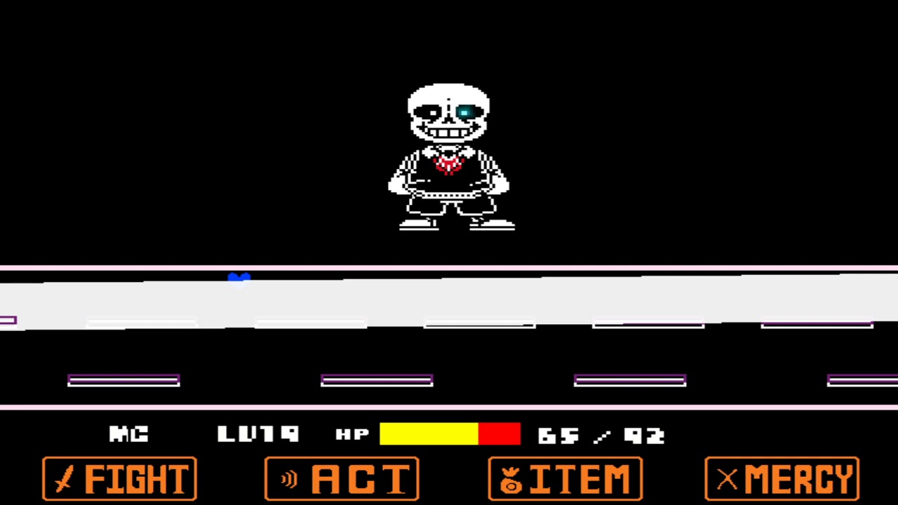 Doki Doki Determiçao sans fight? oq aconteceu com vc sans - YouTube