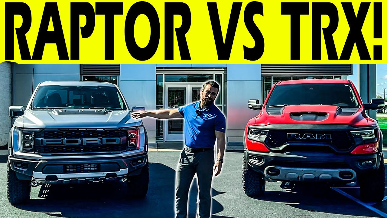 2021 Ford Raptor vs 2021 RAM TRX - FULL Side by Side Review! 😮 - YouTube