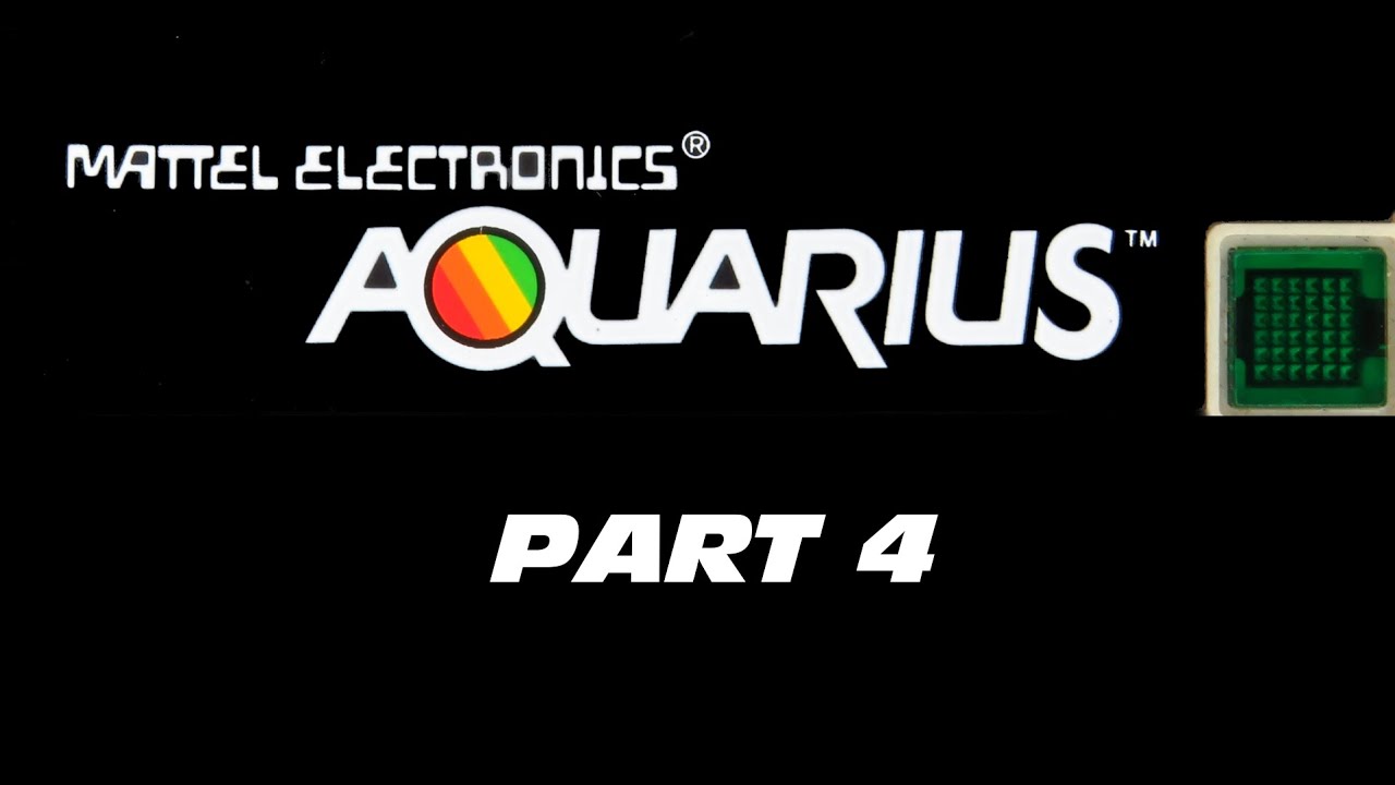 Mattel Aquarius Home Computer and the Aquarius+ - YouTube
