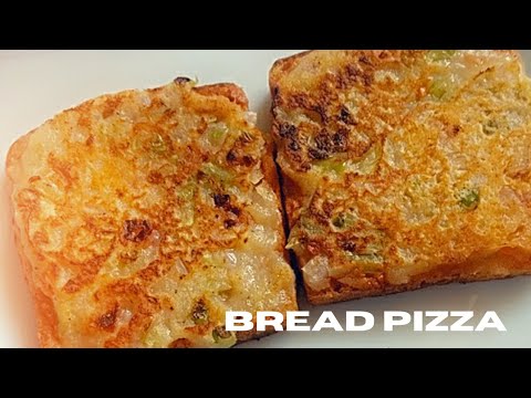 Curd + suji bread pizza on tawa - quick, easy and tasty recipe by sonal ...