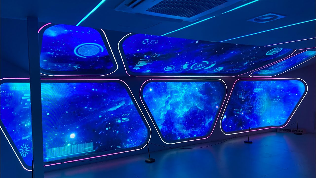 Suncheon - Space travel inside spaceship bridge #suncheon #space # ...