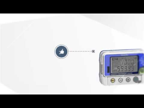Hioki LR5011 Temperature Logger - YouTube