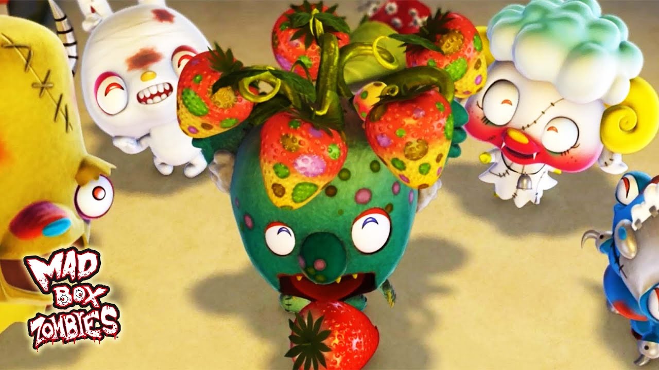 Zombie cartoon: Zombies Celebrate a Birthday - Mad Box Zombies | EP 118 ...