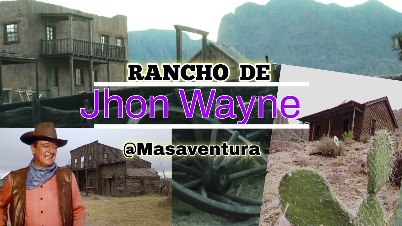 Este rancho era del actor y director JHON WAYNE #cinema #western # ...
