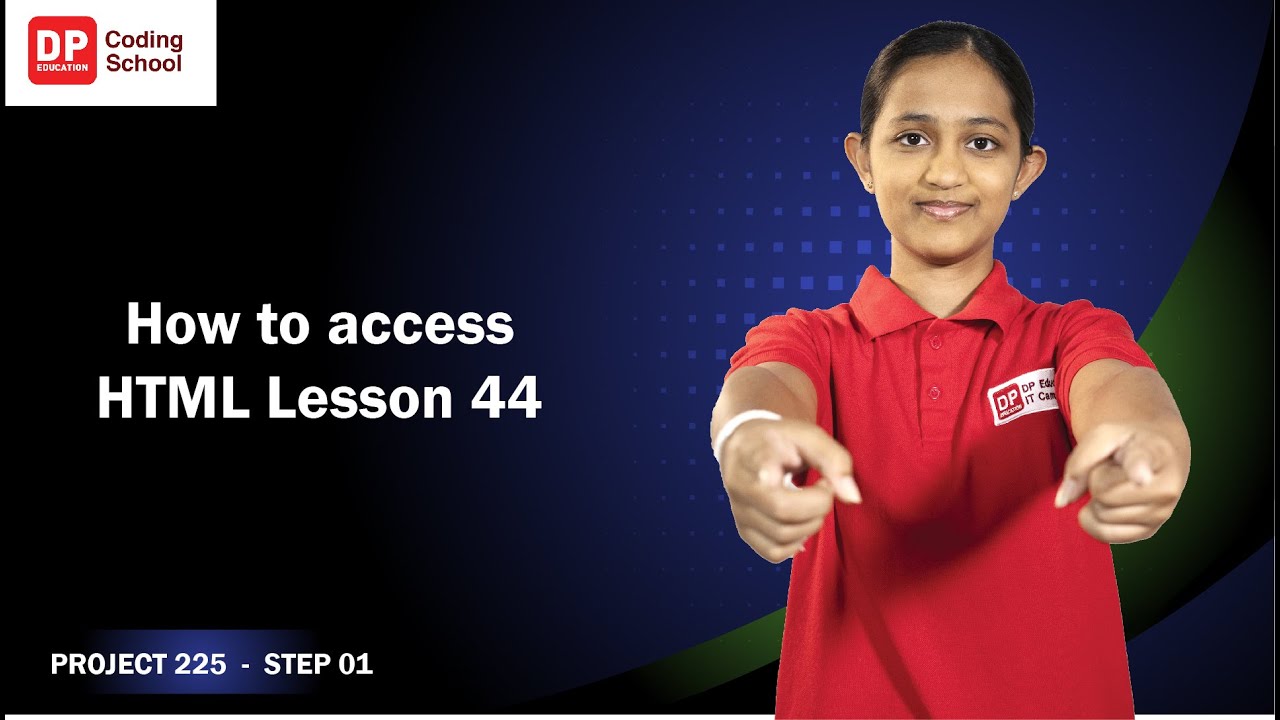 Project 225 Step 1 - How to access the lesson - YouTube