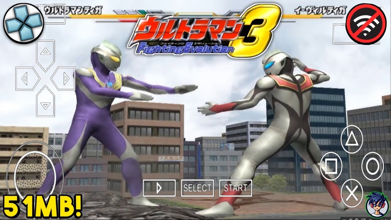 Main Game Ultraman Fighting Evolution 3 PPSSPP Ukuran Kecil Di Android ...