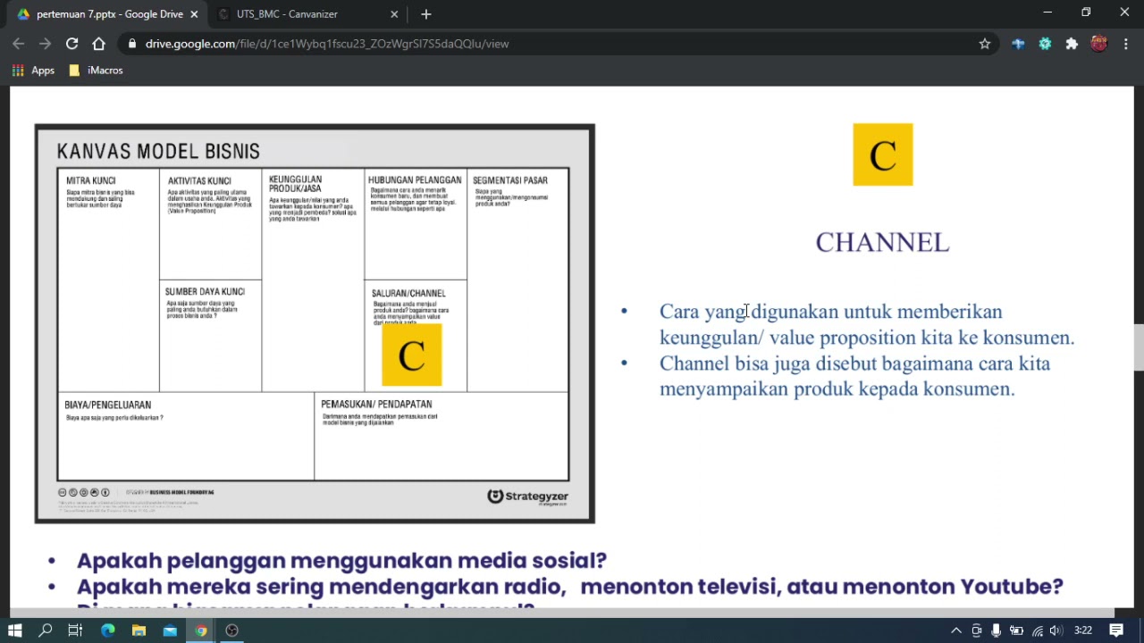 Business Model Canvas with canvanizer - YouTube