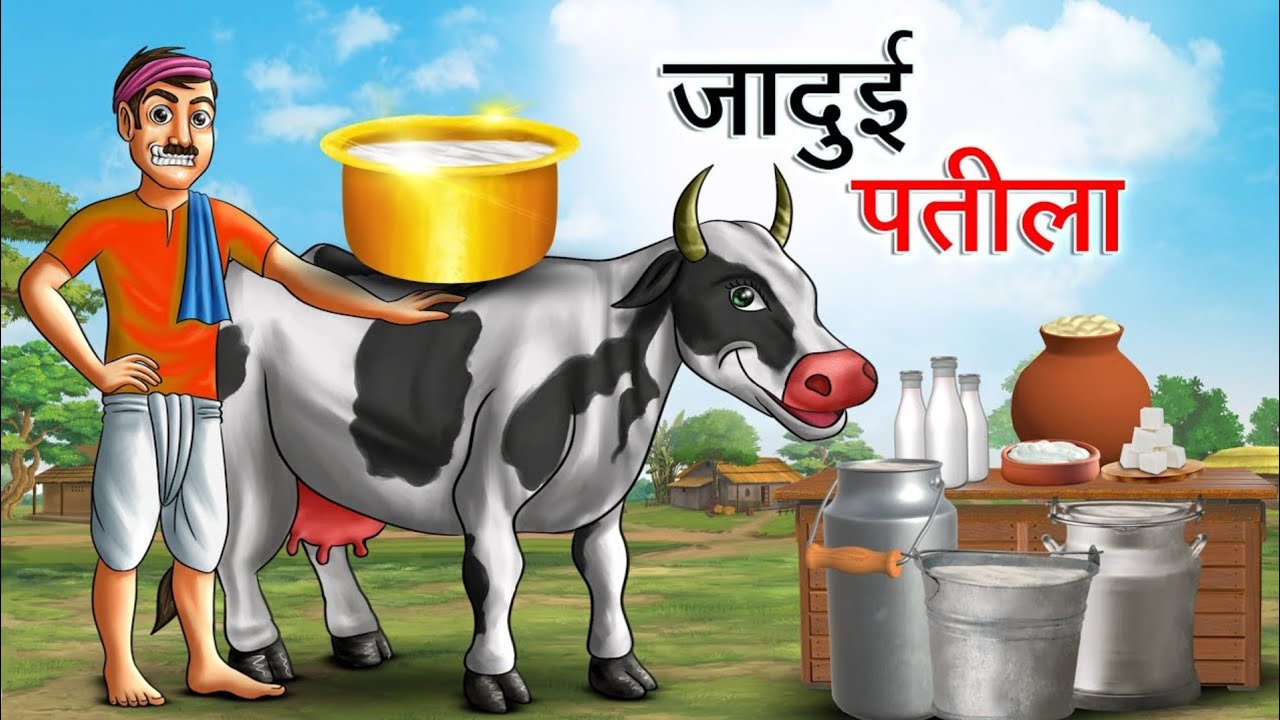 पंचतंत्र की कहानी: जादुई पतीला | Magical Pot Story In Hindi/#hindi /# ...