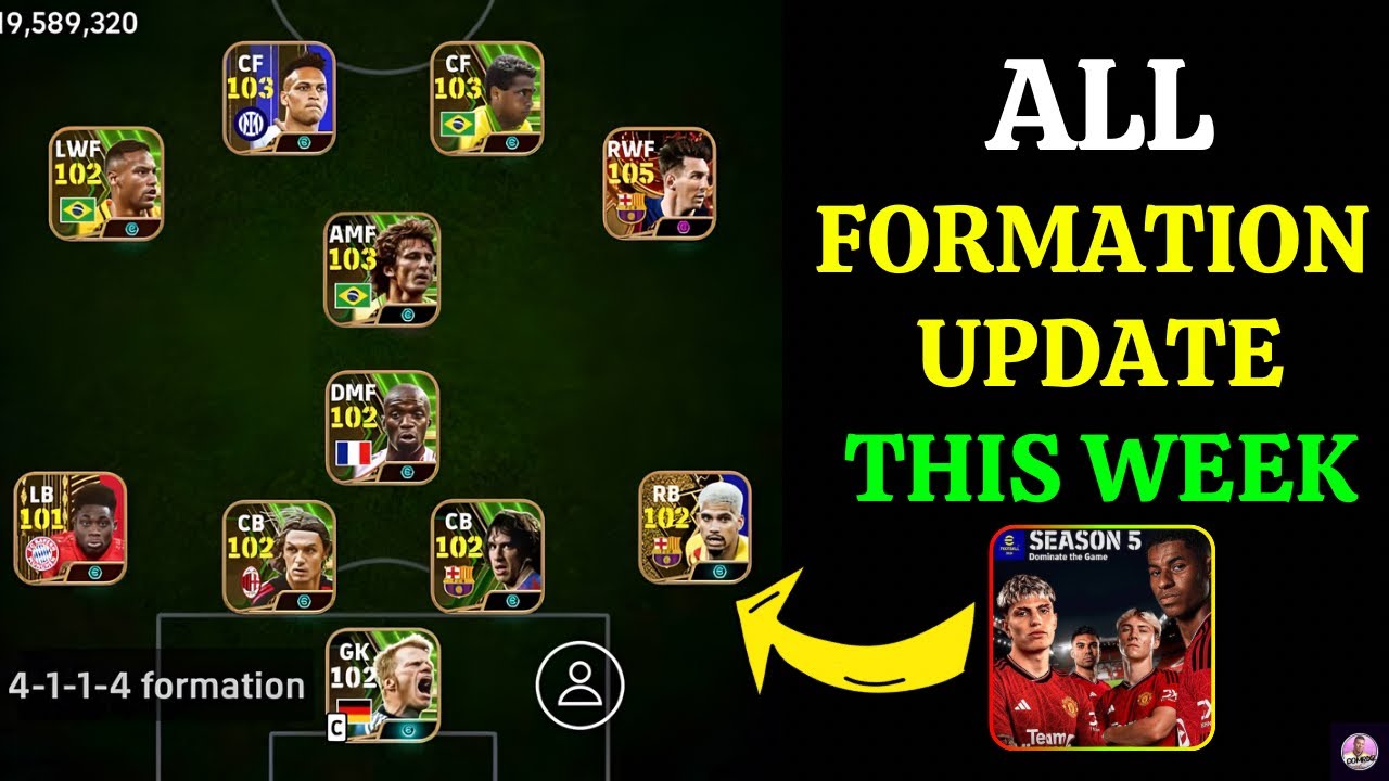 ALL FORMATION UPDATE THIS WEEK! New Formation Update This Week in ...
