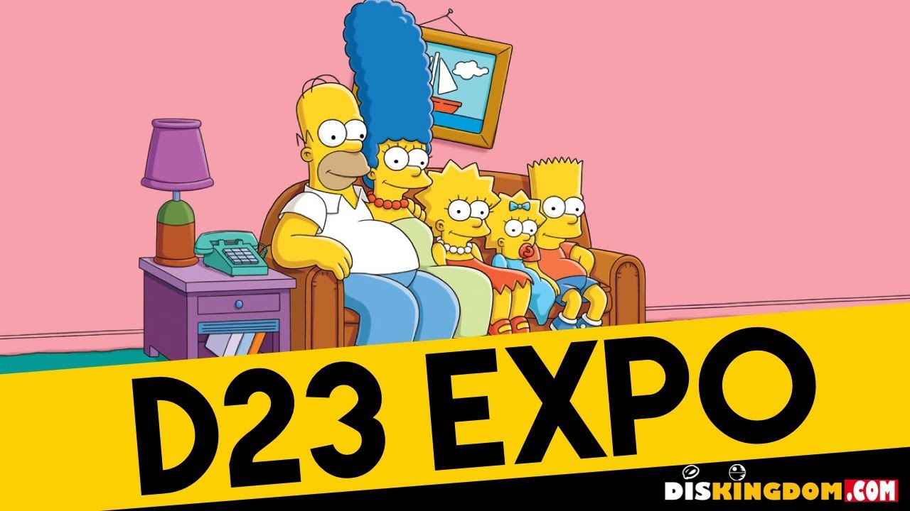 The Simpsons Coming To The D23 Expo - YouTube
