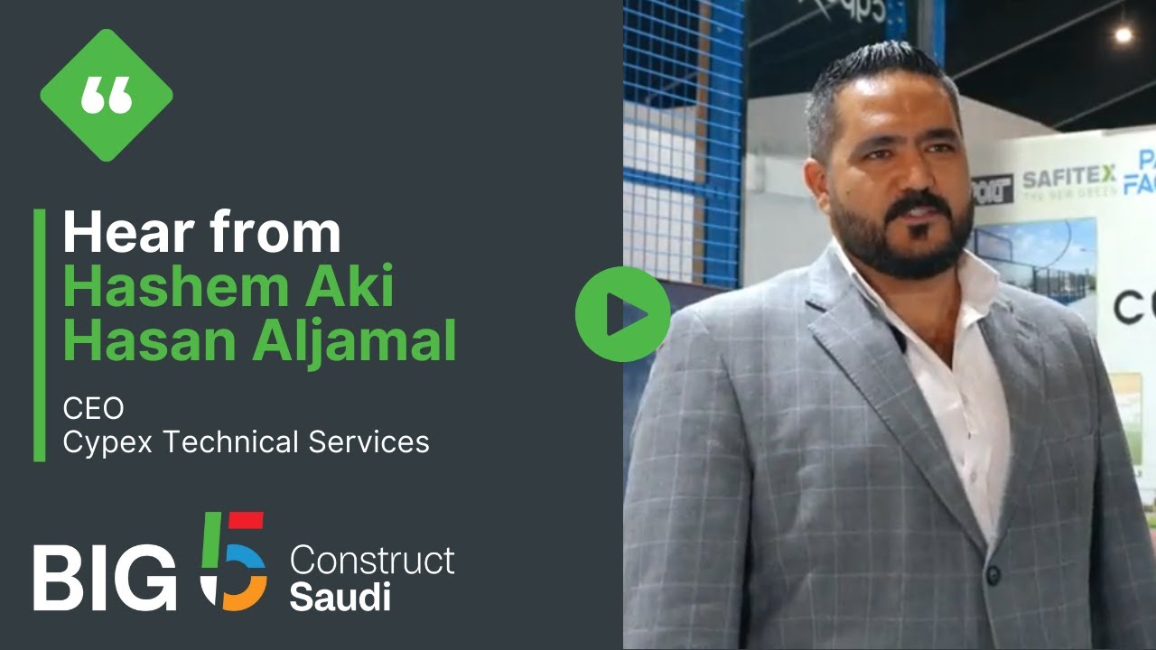 Hear from Hashem Aki Hasan Aljamal, CEO at Cypex Technical Services - YouTube