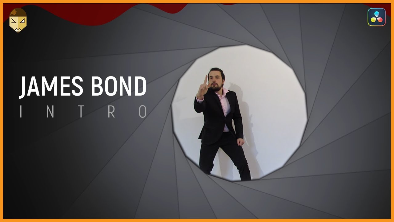 How To Make JAMES BOND Intro DaVinci Resolve - YouTube