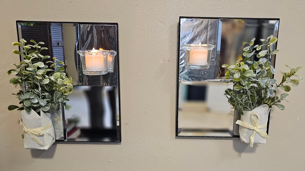 *NEW* set of wall picture frame mirrors | HOME decor set #mirror #diy ...