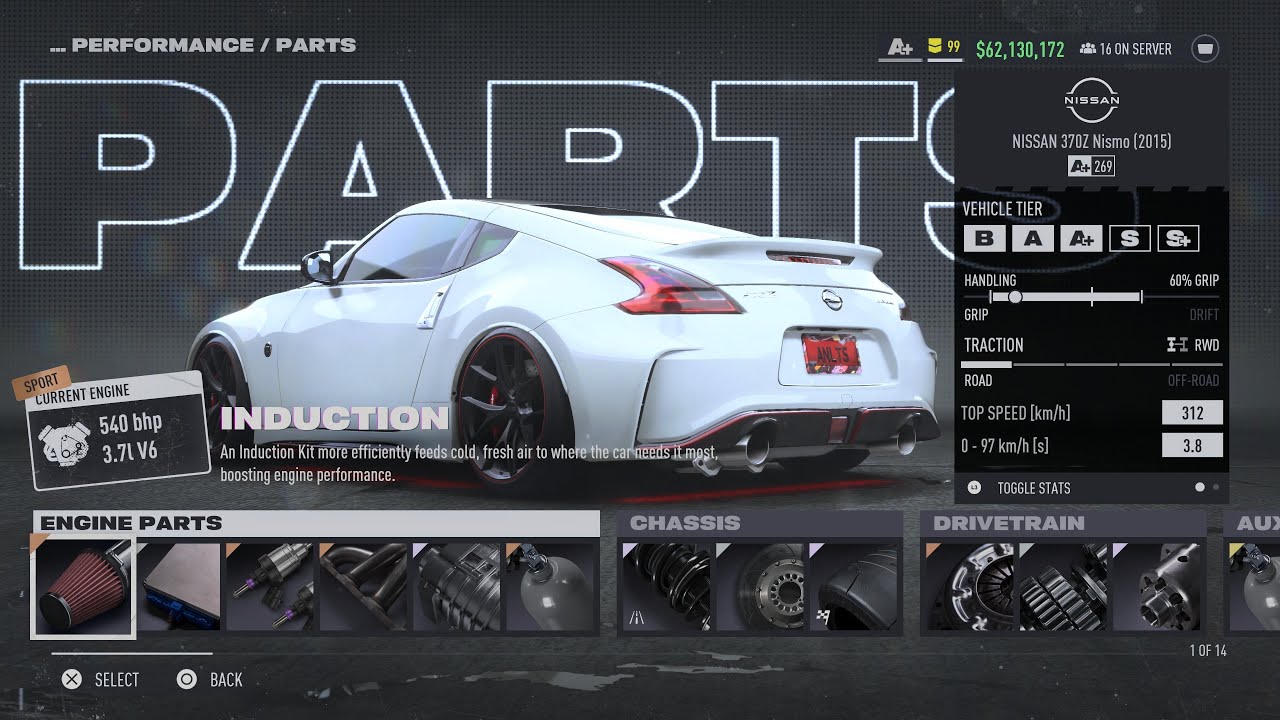 NFS Unbound | Nissan 370z Nismo So Close To Be Perfect | 269 A+ GRIP ...