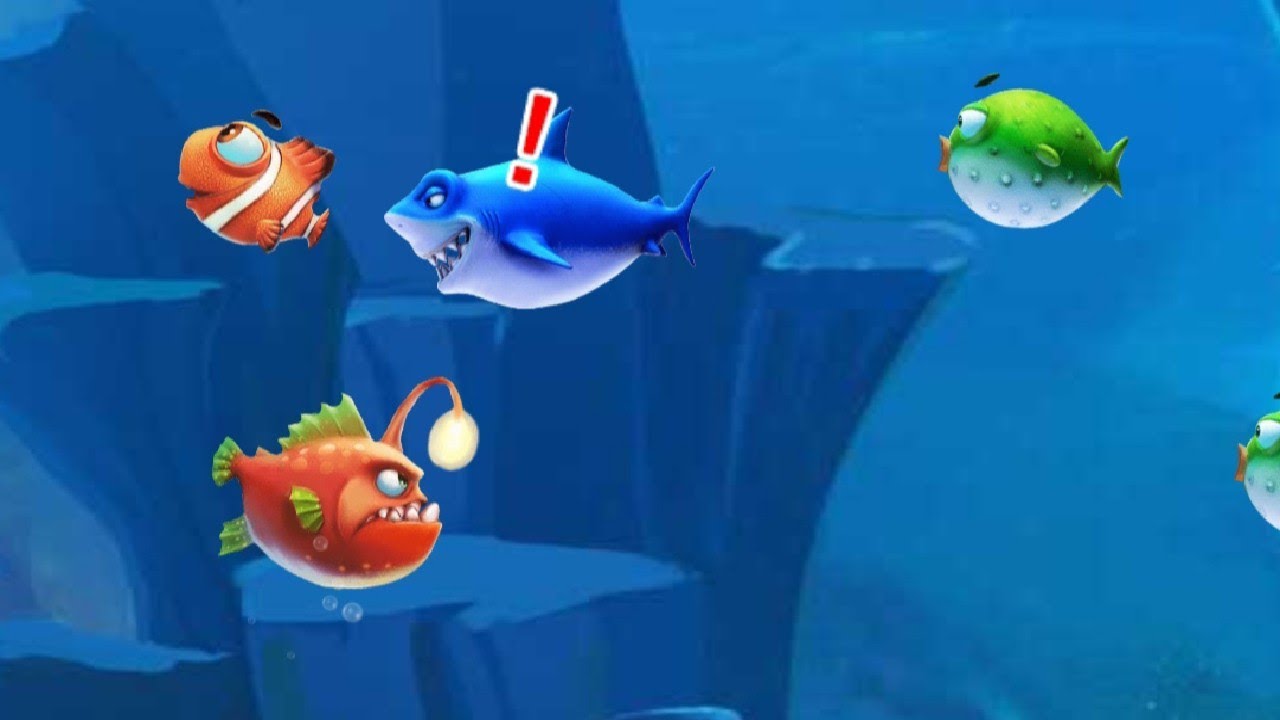 Eat Fish - Fishdom Evolution - Fishdom - Godzilla Ads - YouTube