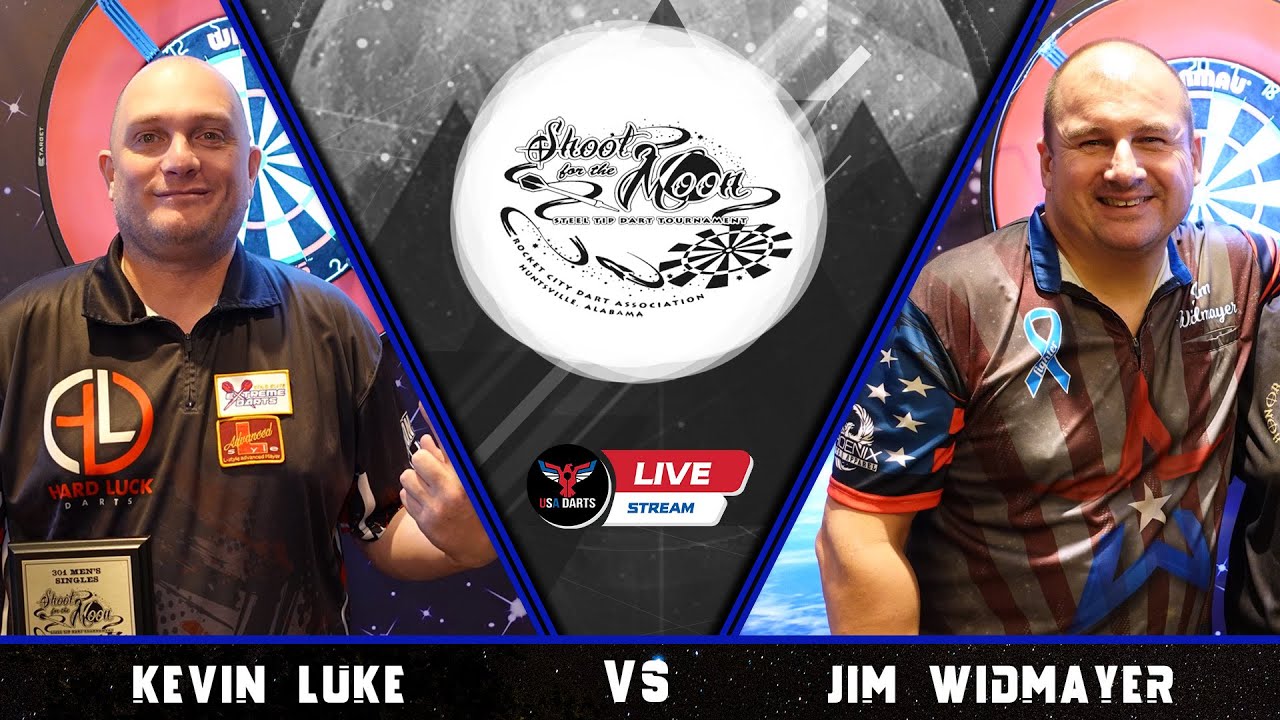 Kevin Luke vs Jim Widmayer | Mens 301 Final | Shoot for the Moon - YouTube