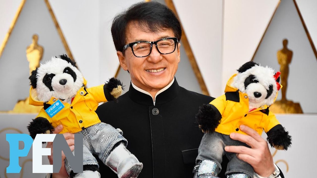 Jackie Chan Introduces His Panda Stuffed Animals | PEN | Entertainment ...