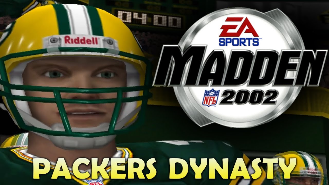MADDEN 2002 FRANCHISE MODE - PACKERS DYNASTY EP.1 - YouTube