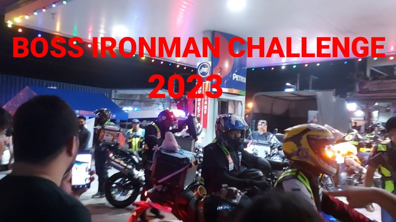 BOSS IRONMAN CHALLENGE 2023 first checkpoint @launion @launionoficial # ...